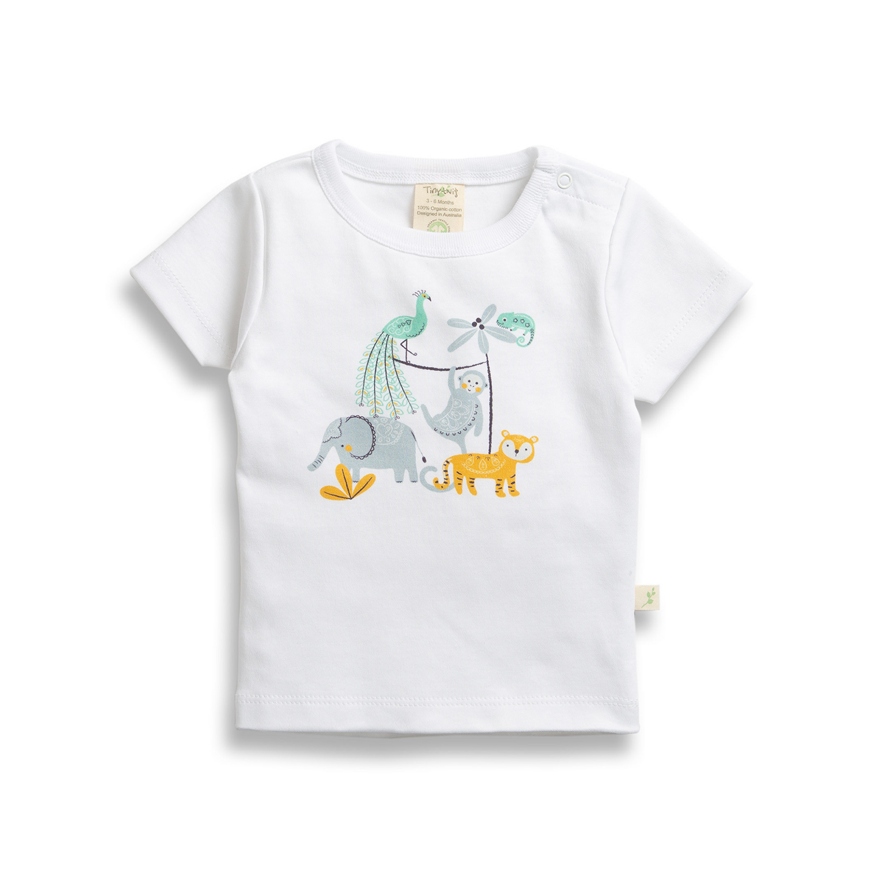 Round Neck T-Shirt Short Sleeve – Tiny Twig India