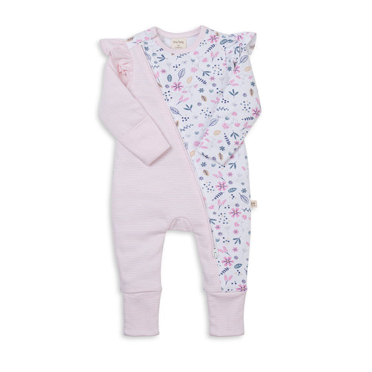 Baby Zipsuits - Organic Cotton Baby Zipsuits | Tiny Twig India