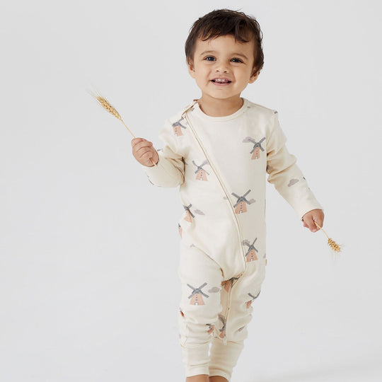Baby Zipsuits - Organic Cotton Baby Zipsuits | Tiny Twig India